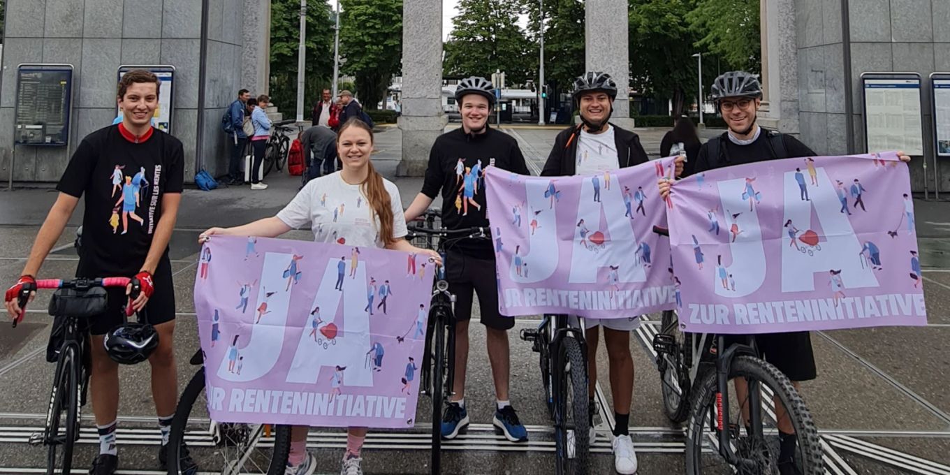 Jungfreisinnige Luzern: Velochallenge für unsere AHV | Nau.ch