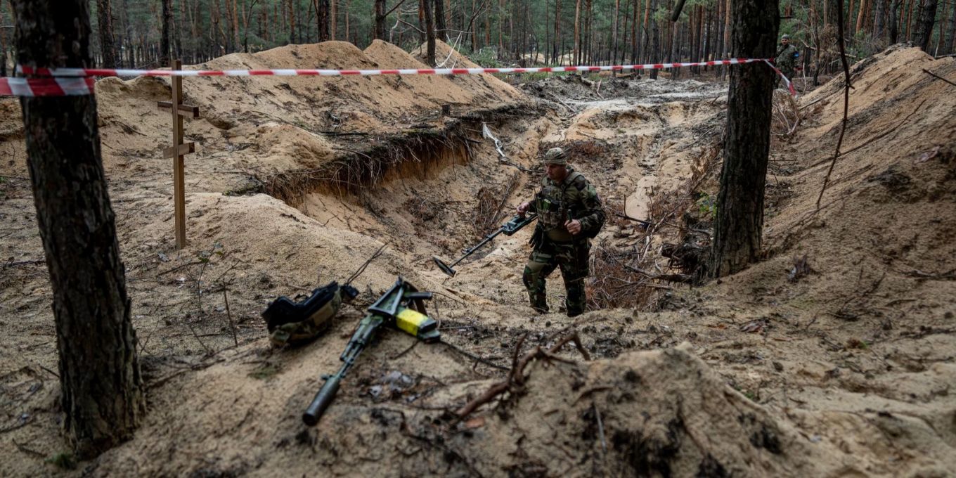 Ukraine Krieg: Grabfunde in Isjum kein neues Butscha | Nau.ch
