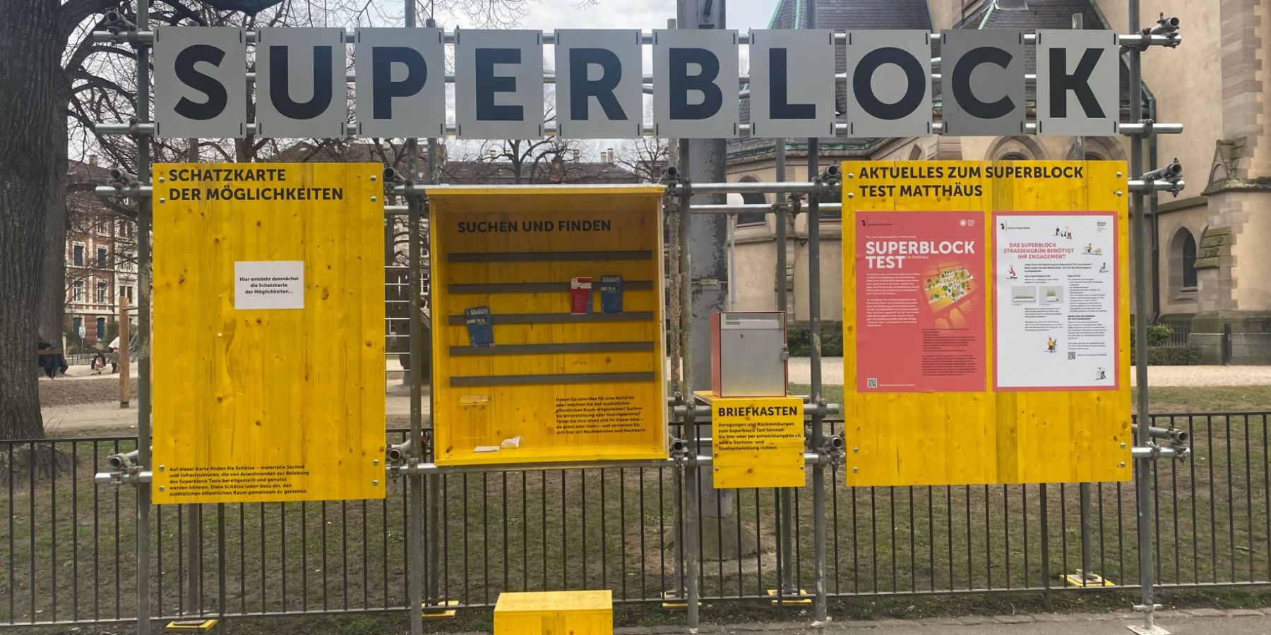 Zweiter Basler Superblock-Test startet im Matthäusquartier | Nau.ch