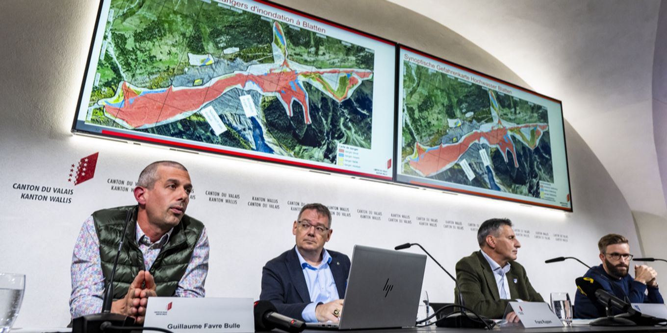 Blatten VS: 70 Prozent laut neuer Naturgefahrenkarte unbebaubar | Nau.ch