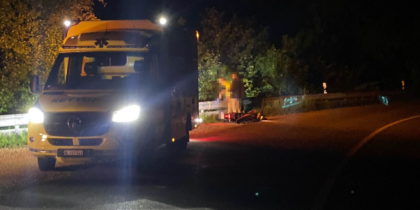 Metzerlen: Töfflenker (17) bei Selbstunfall erheblich verletzt | Nau.ch
