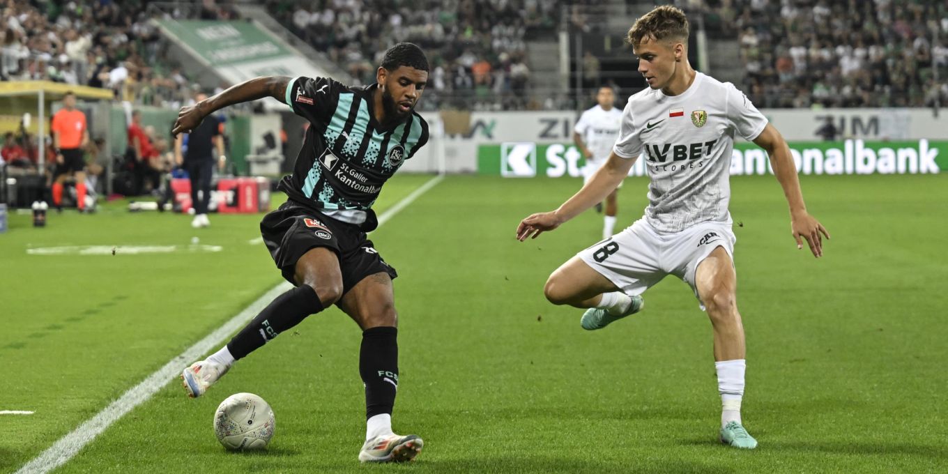 FC St.Gallen schlägt Slask Wroclaw im Quali-Hinspiel 2:0 | Nau.ch