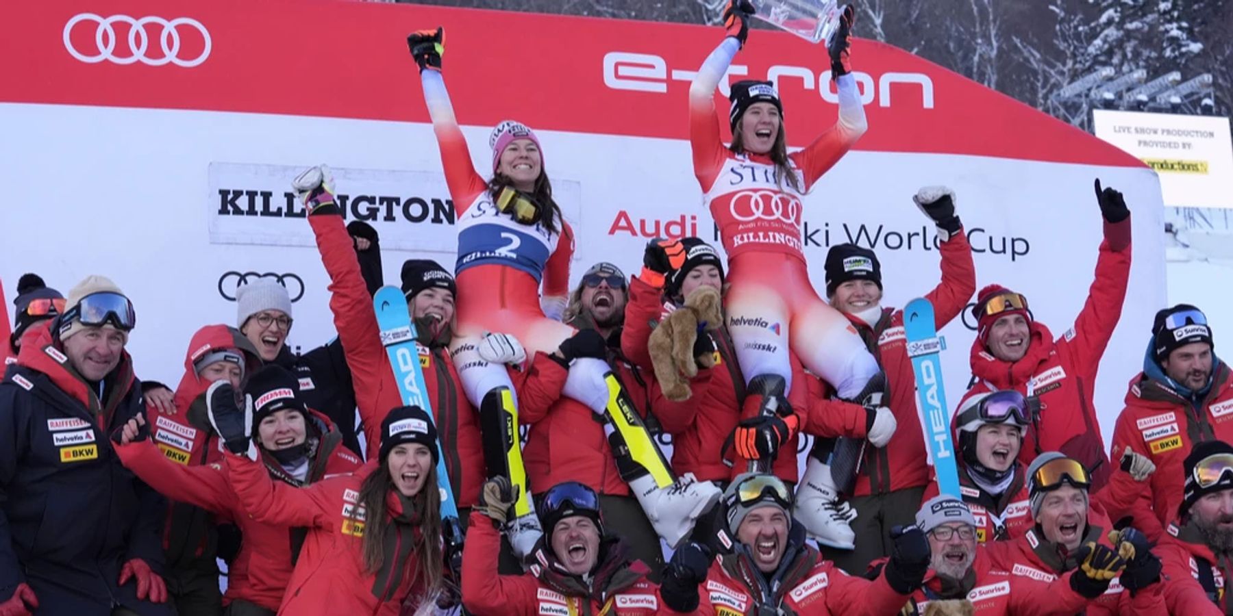 Camille Rast und Holdener: So historisch ist Slalom-Doppelsieg | Nau.ch