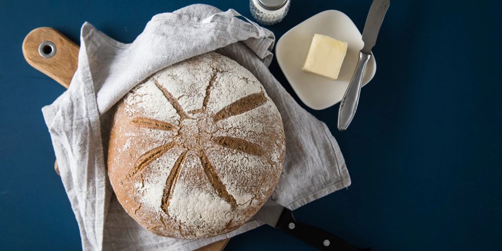 Rezept für frisches Brot – aus altem Brot gemacht!
