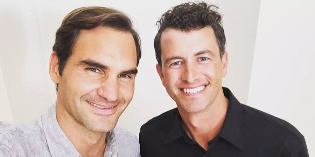 Darum drückt Roger Federer dem Golfer Adam Scott die Daumen