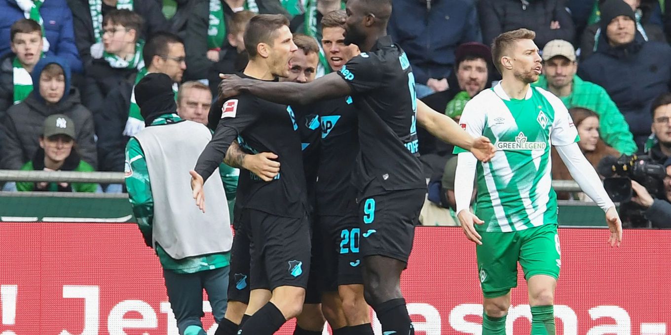 Erfolg im Abstiegskampf: 1899 Hoffenheim gelingt Sieg in Bremen | Nau.ch