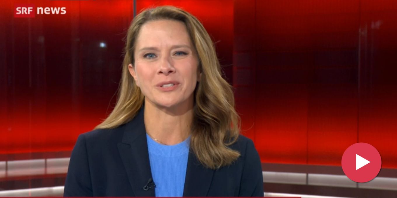 SRF: Verschluckt! Moderatorin kämpft eine Minute vor der Kamera | Nau.ch