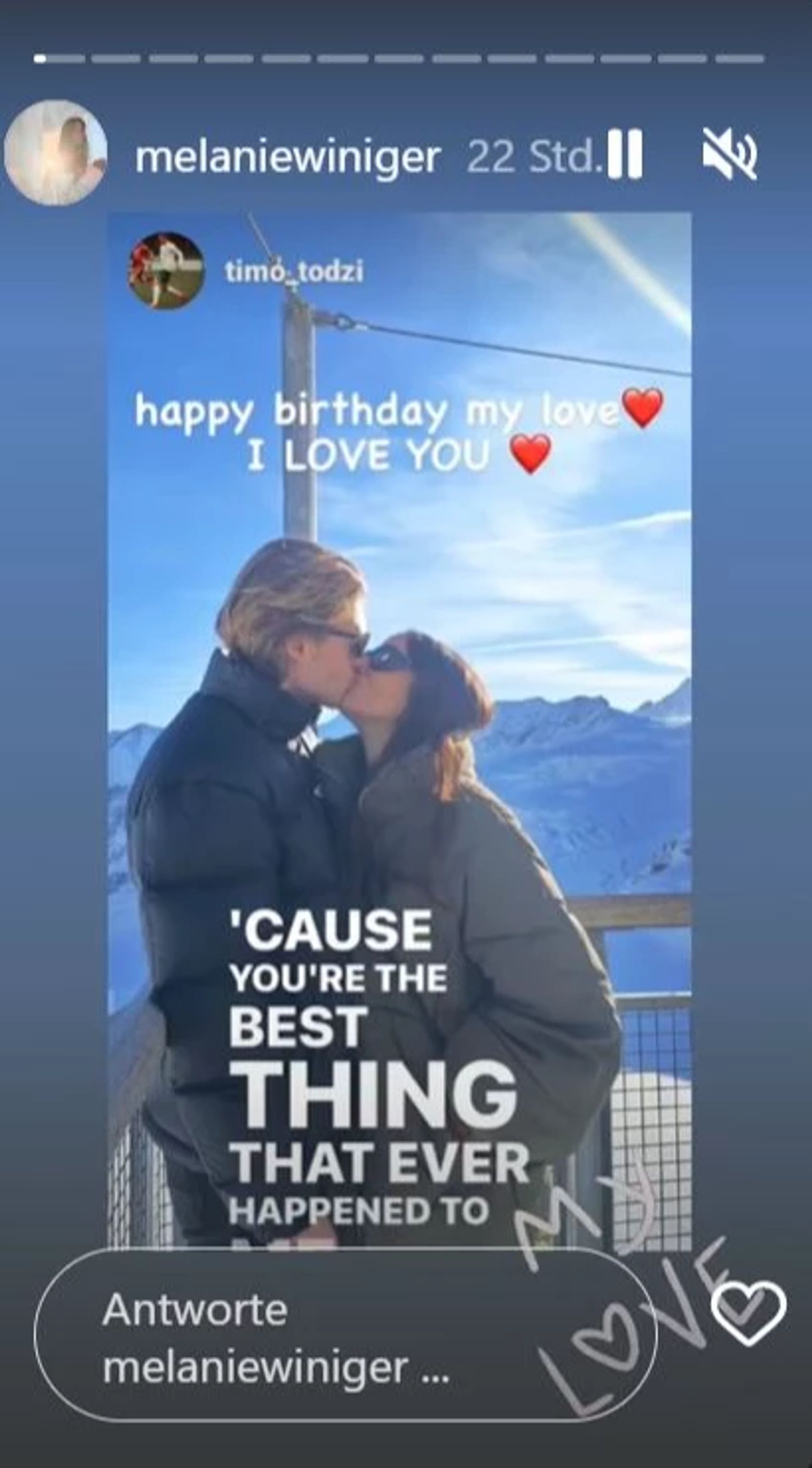 Melanie Winiger kuschelt an ihrem Geburtstag mit dem Ex | Nau.ch