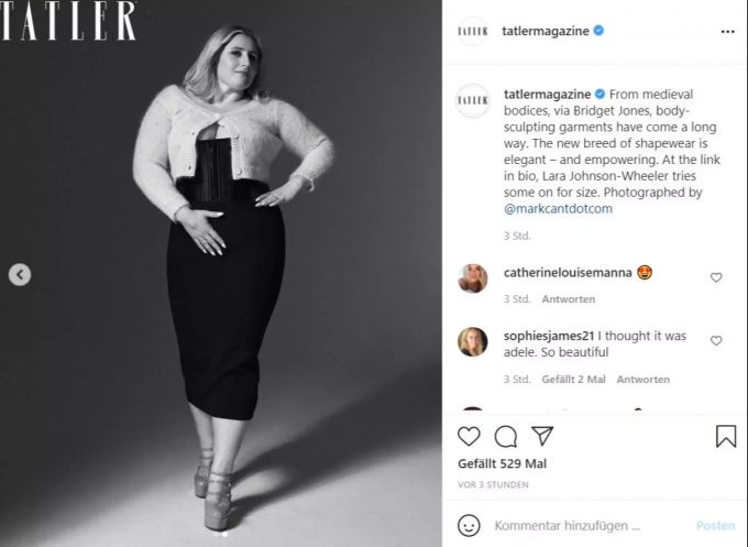 Boris Johnson: Tochter zeigt sich als Plus-Size-Model | Nau.ch