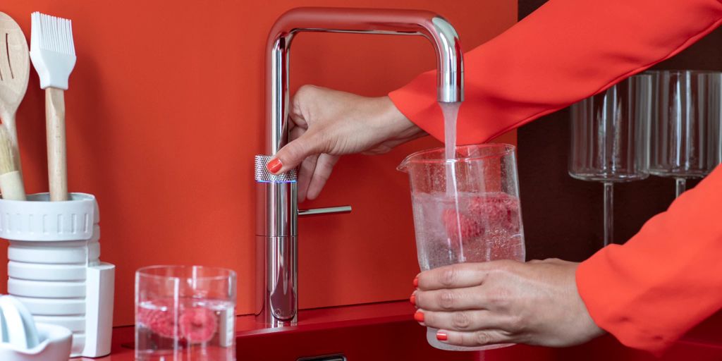 Der Quooker Wasserhahn: 100°C kochend, gekühlt sprudelnd oder still