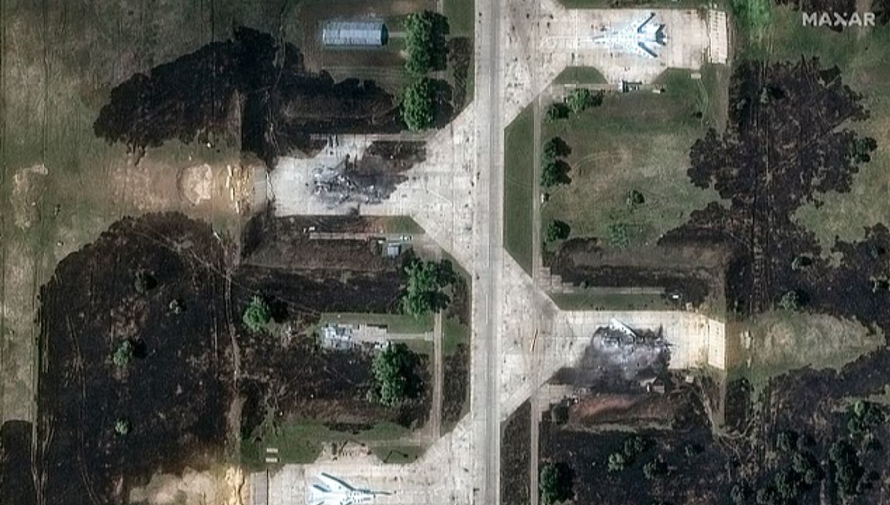 «Operation Spinnennetz»: Neue Bilder zeigen die Zerstörung | Nau.ch