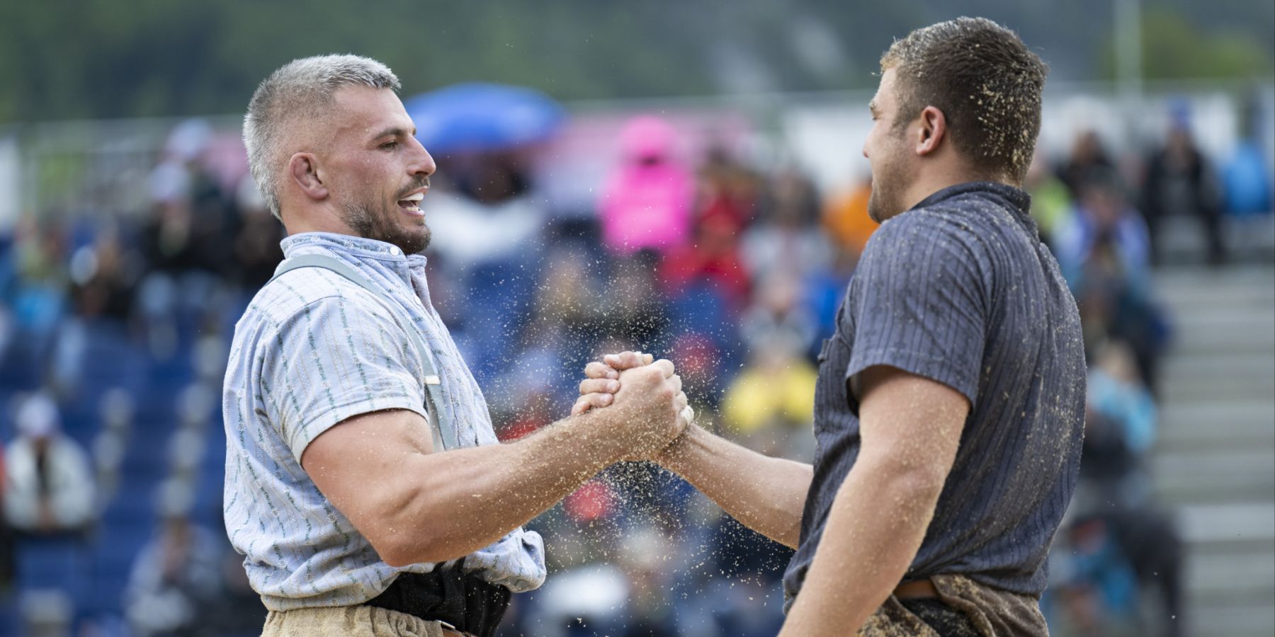 Schwingen: Samuel Giger triumphiert am St. Galler Kantonalen | Nau.ch