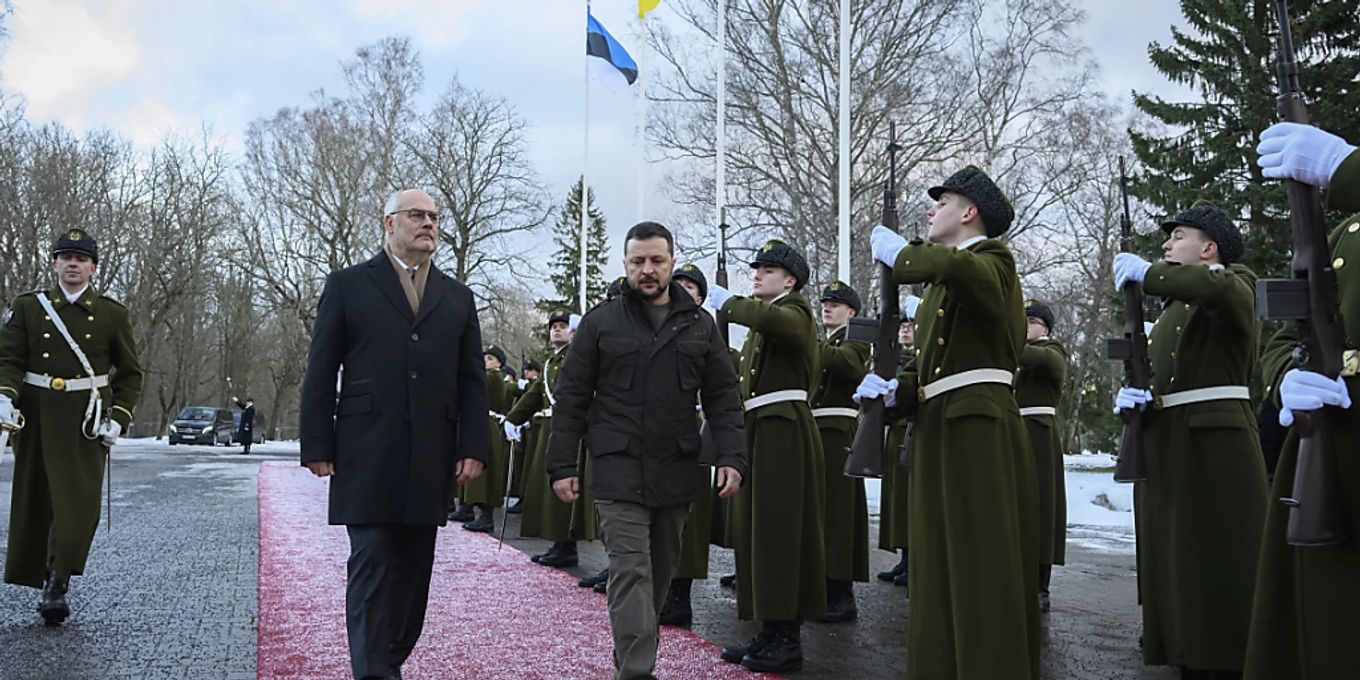 Selenskyj zu Besuch in Estland eingetroffen | Nau.ch