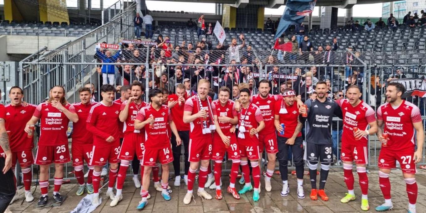 FC Baden: Nur Lizenzfrage dämpft Euphorie nach Aufstieg | Nau.ch