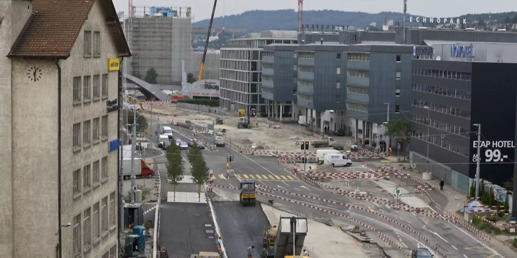 Sanierung der Hauptstrasse in Hunzenschwil