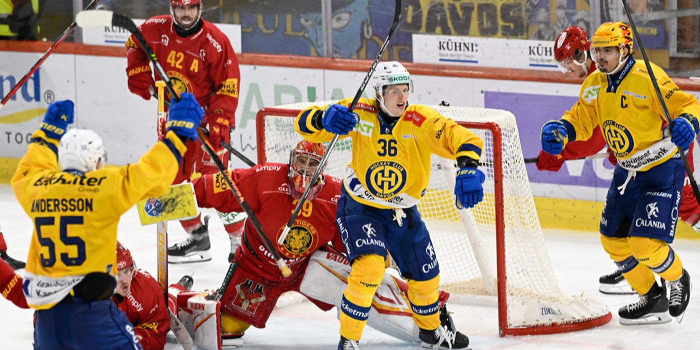 HC Davos setzt seine Siegesserie auch gegen Lugano fort | Nau.ch