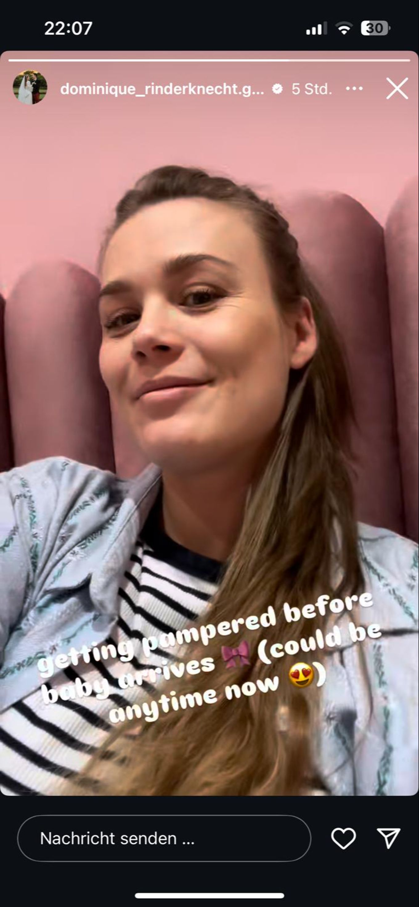 Dominique Rinderknecht zeigt erstmals ihr Baby | Nau.ch