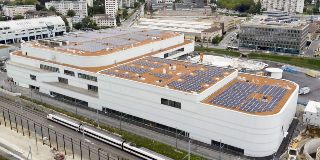 Energieeffiziente Sportarena für Lausanne