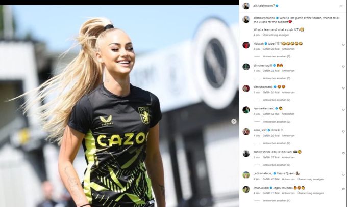 Alisha Lehmann WM-Spitze: Jeder Insta-Post ist 272'000 Stutz wert | Nau.ch