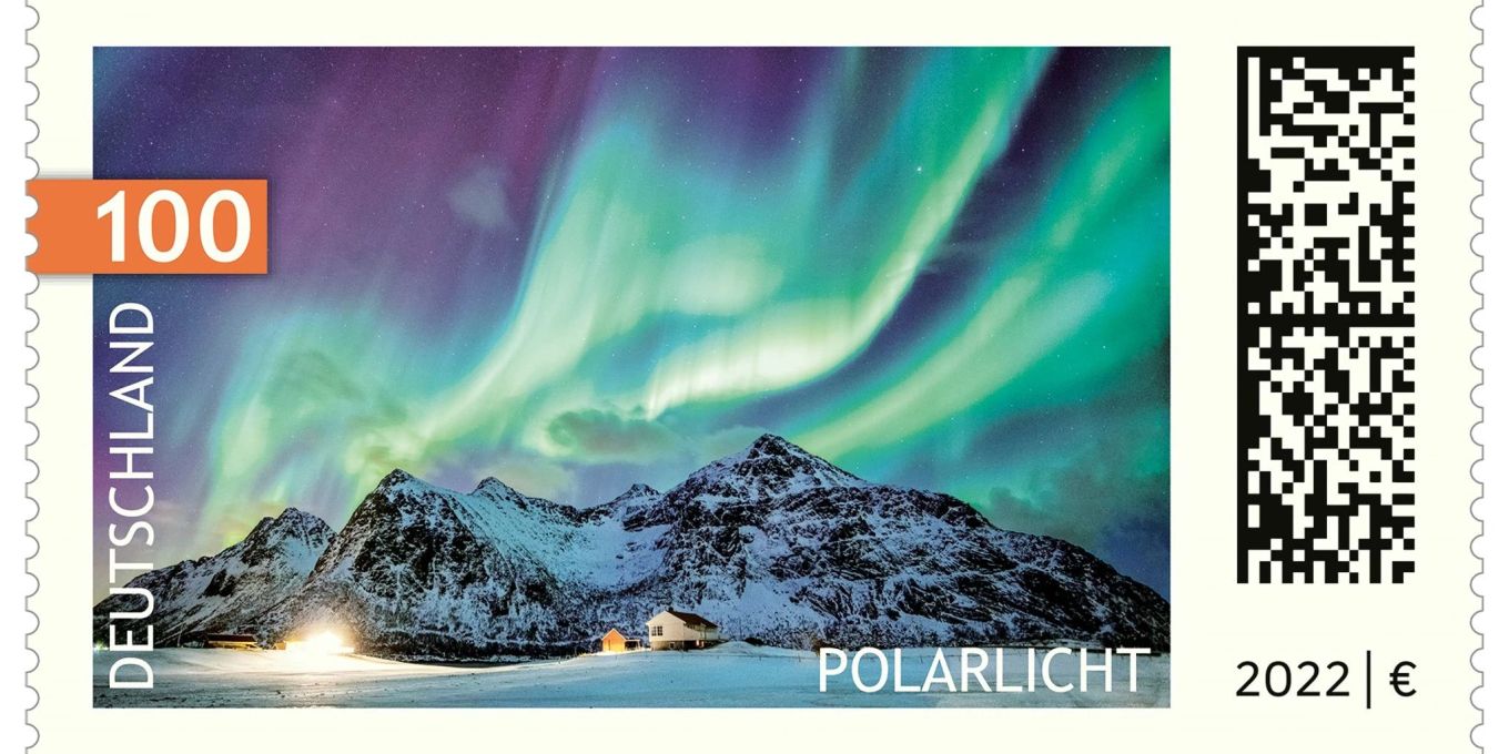 «Polarlicht» ist die schönste Briefmarke des Jahres 2022 | Nau.ch