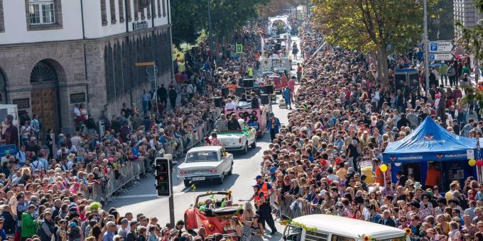 22. Schlagerparade in Chur bei schönstem Sonnenschein | Nau.ch