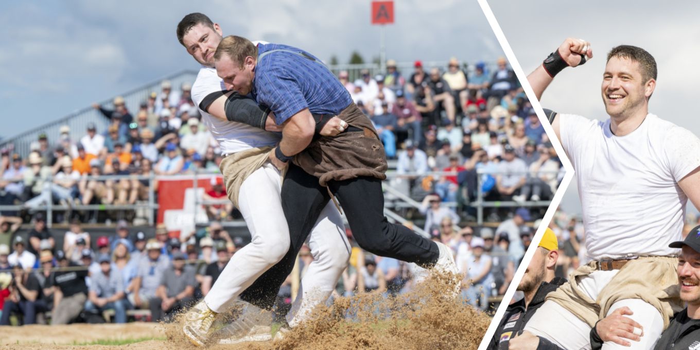 Marcel Bieri bodigt König Wicki beim Schwyzer Kantonalfest | Nau.ch