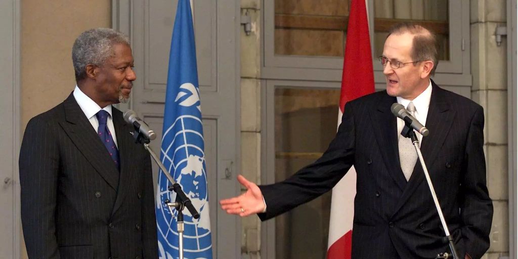 Joseph Deiss: Kofi Annan war ein Symbol für die Friedensförderung