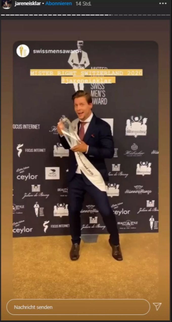 Swiss Men's Award: René Brügger ist der neue «Mister Right» | Nau.ch