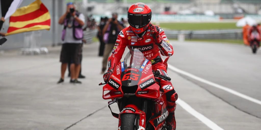 Francesco Bagnaia braucht maximal noch zwei Punkte zum WM-Titel