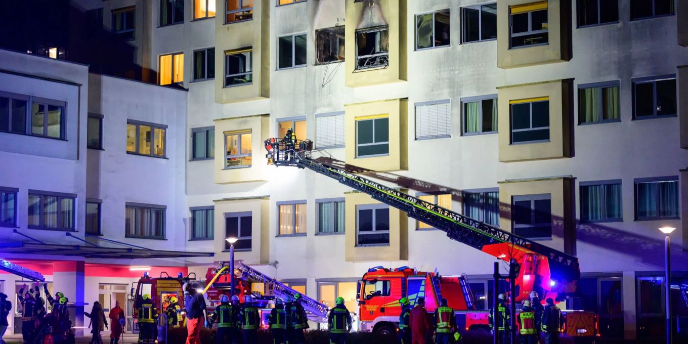 Mensch stirbt bei Brand in Krankenhaus - 22 Verletzte | Nau.ch