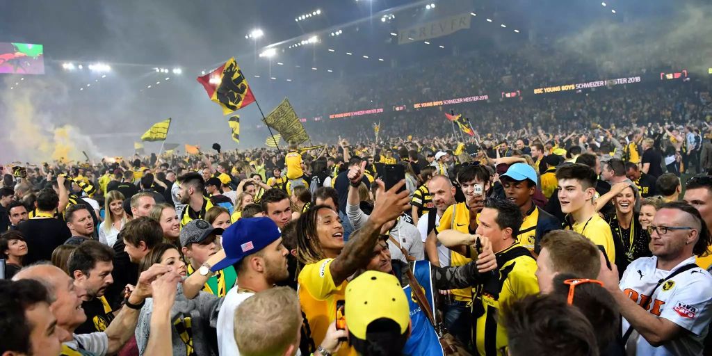 BSC Young Boys: So wild feiern die Fans den Meistertitel