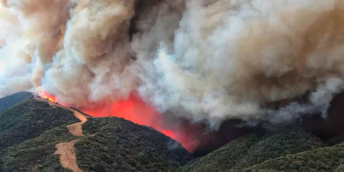 «Thomas-Feuer» zweitgrösstes in der Geschichte Kaliforniens | Nau.ch