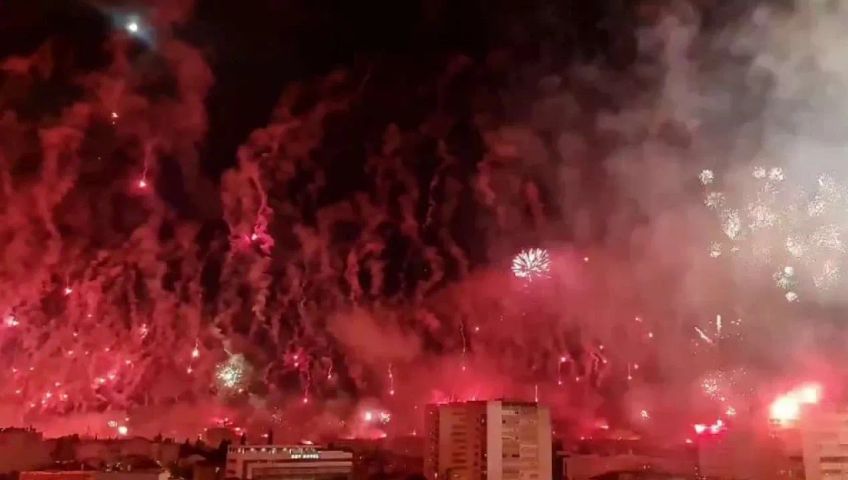 Torcida Split feiert seinen 70. Geburtstag