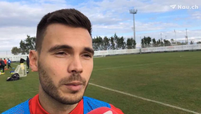 FC Aarau mit Trainer Patrick Rahmen und Goran Karanovic im Interview