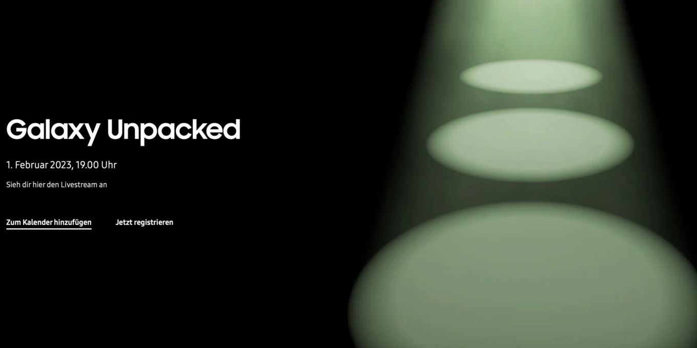 Samsung Galaxy Unpacked 2023 Event: So sehen sie den Livestream! | Nau.ch