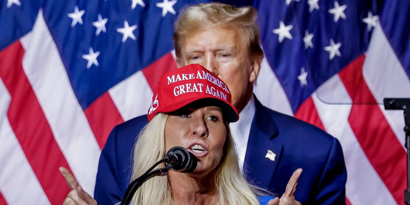 «Durchgeknallt»: Donald Trump bricht mit rechter Hardlinerin Greene ...