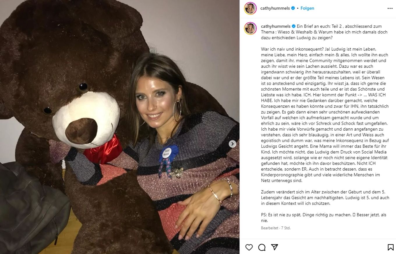 Cathy Hummels will ihren Sohn nicht mehr zeigen | Nau.ch