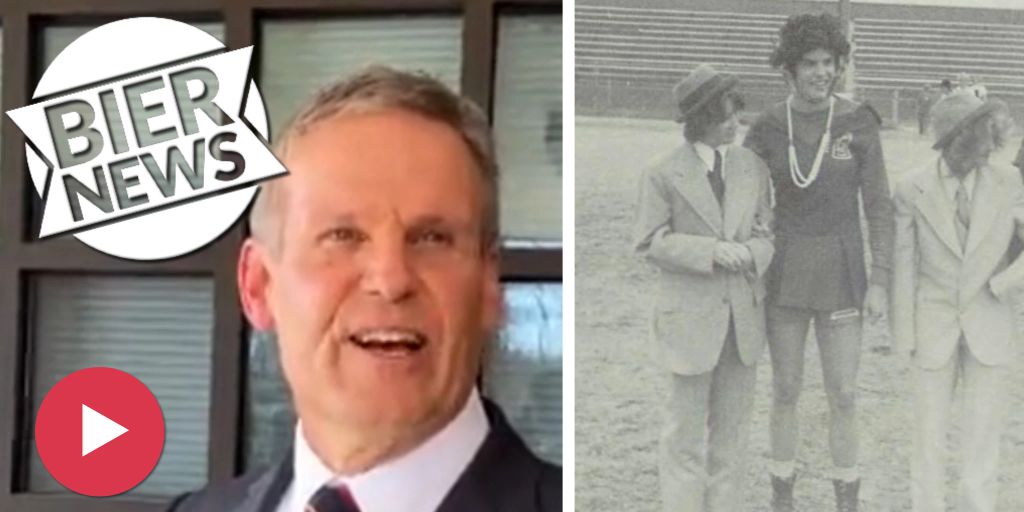 US-Gouverneur muss Schulfoto in Frauenkleidern erklären