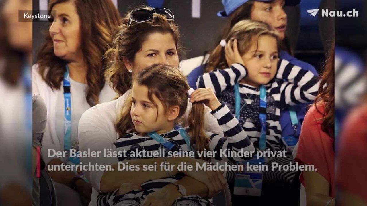 Roger Federer: Seine Töchter werden heute zehn Jahre alt