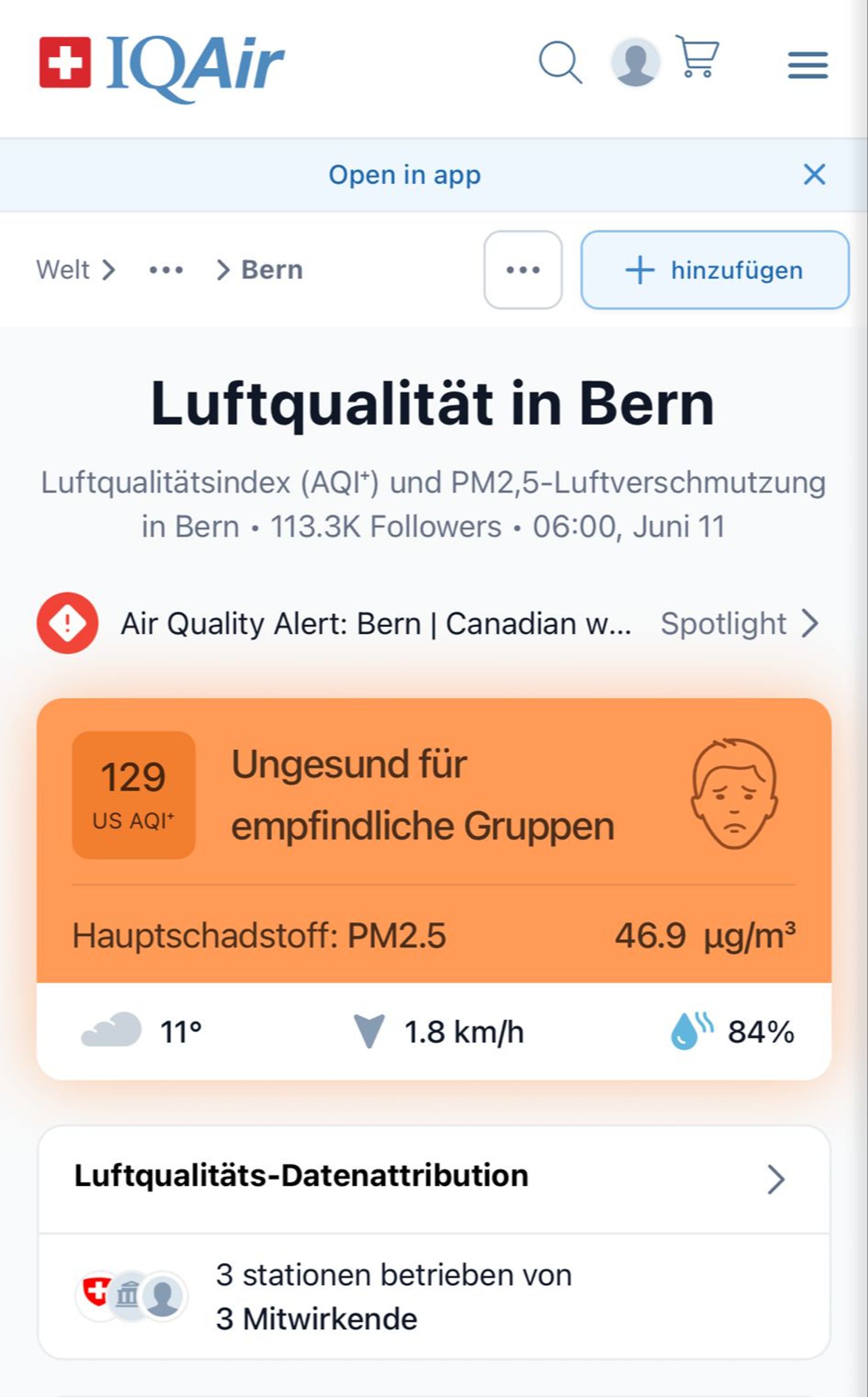 Feinstaubwerte erhöht: Das hat es mit der roten Sonne auf sich | Nau.ch