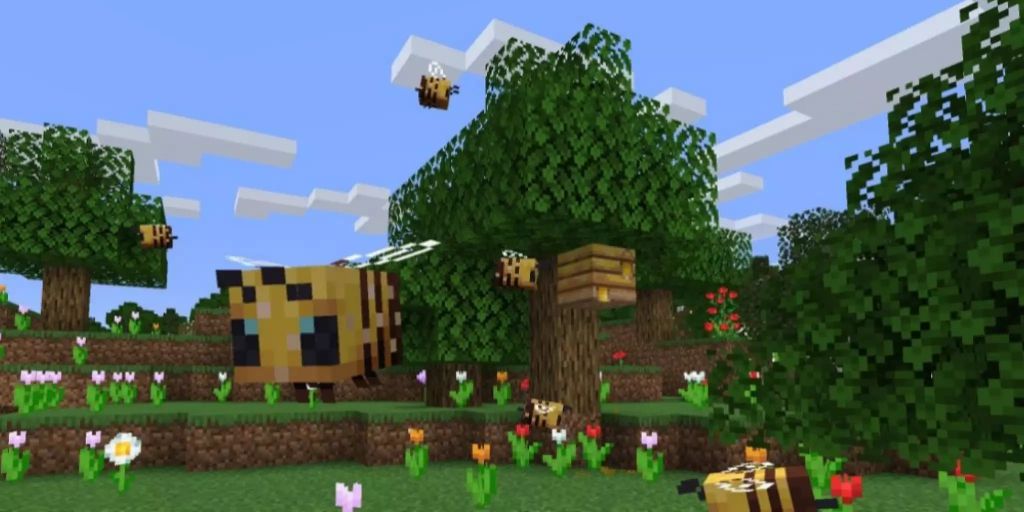 Minecraft bekommt Bienen