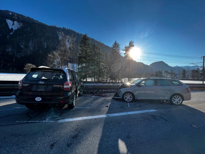 Schiers GR: Vier Verletzte bei Verkehrsunfall auf der A28 | Nau.ch