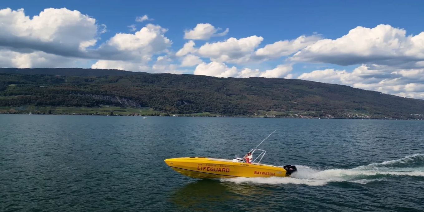 Auf dem Bielersee fährt jetzt ein Baywatch-Boot | Nau.ch