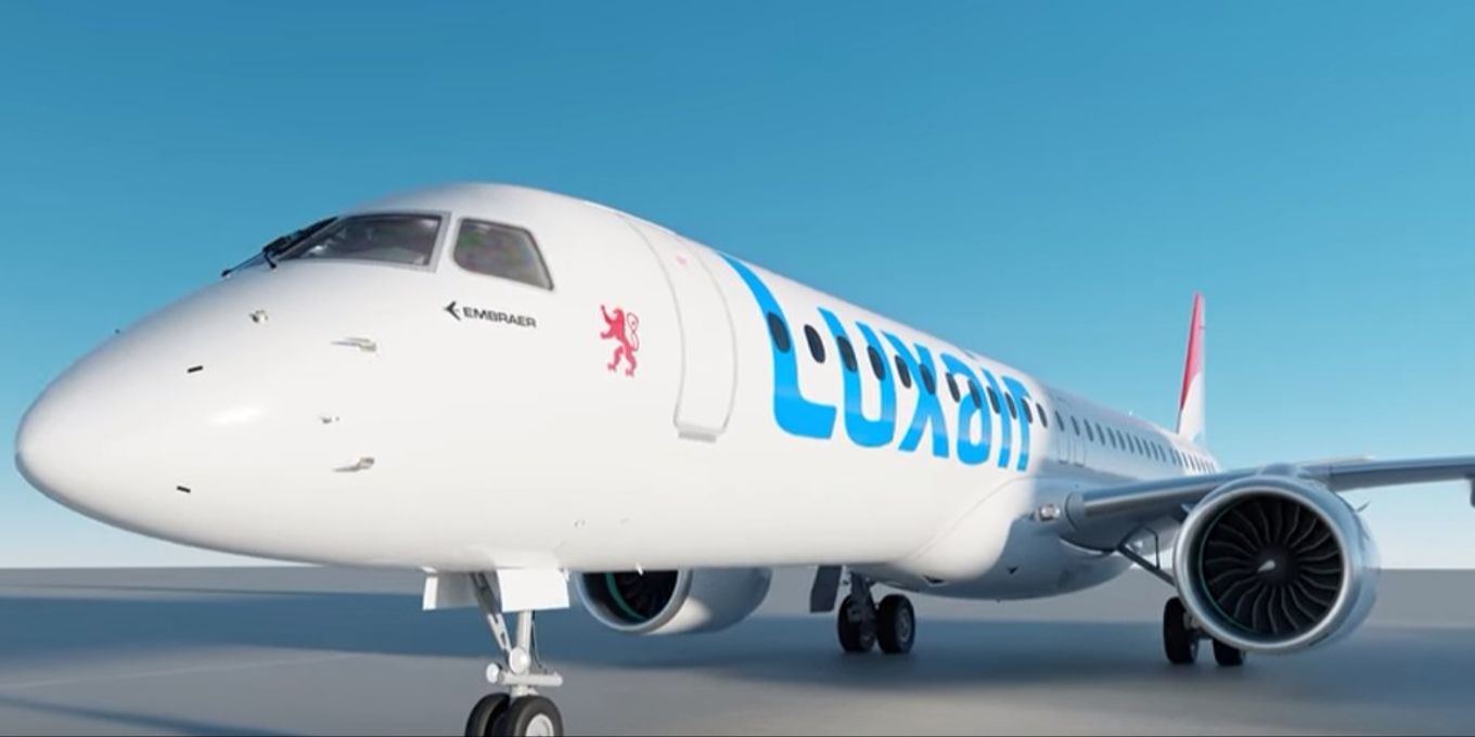 Luxair präsentiert erste Embraer E195-E2 | Nau.ch