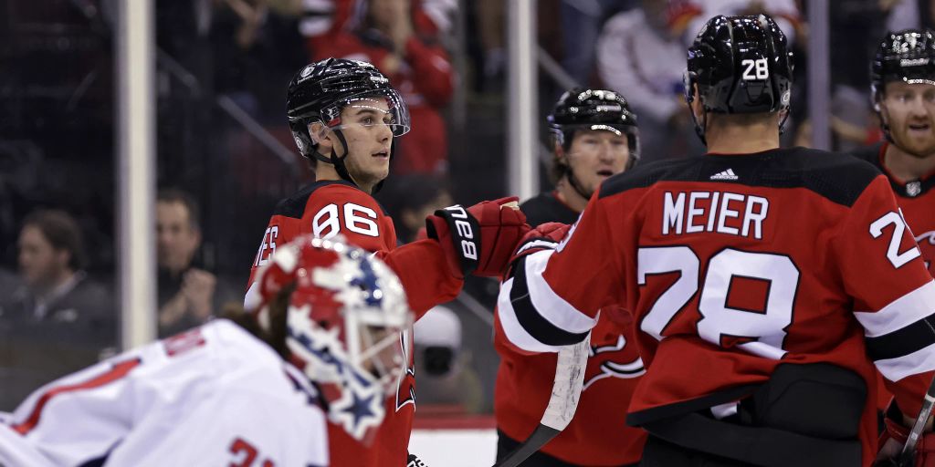NHL: Timo Meier und Nico Hischier treffen bei 4:6-Niederlage
