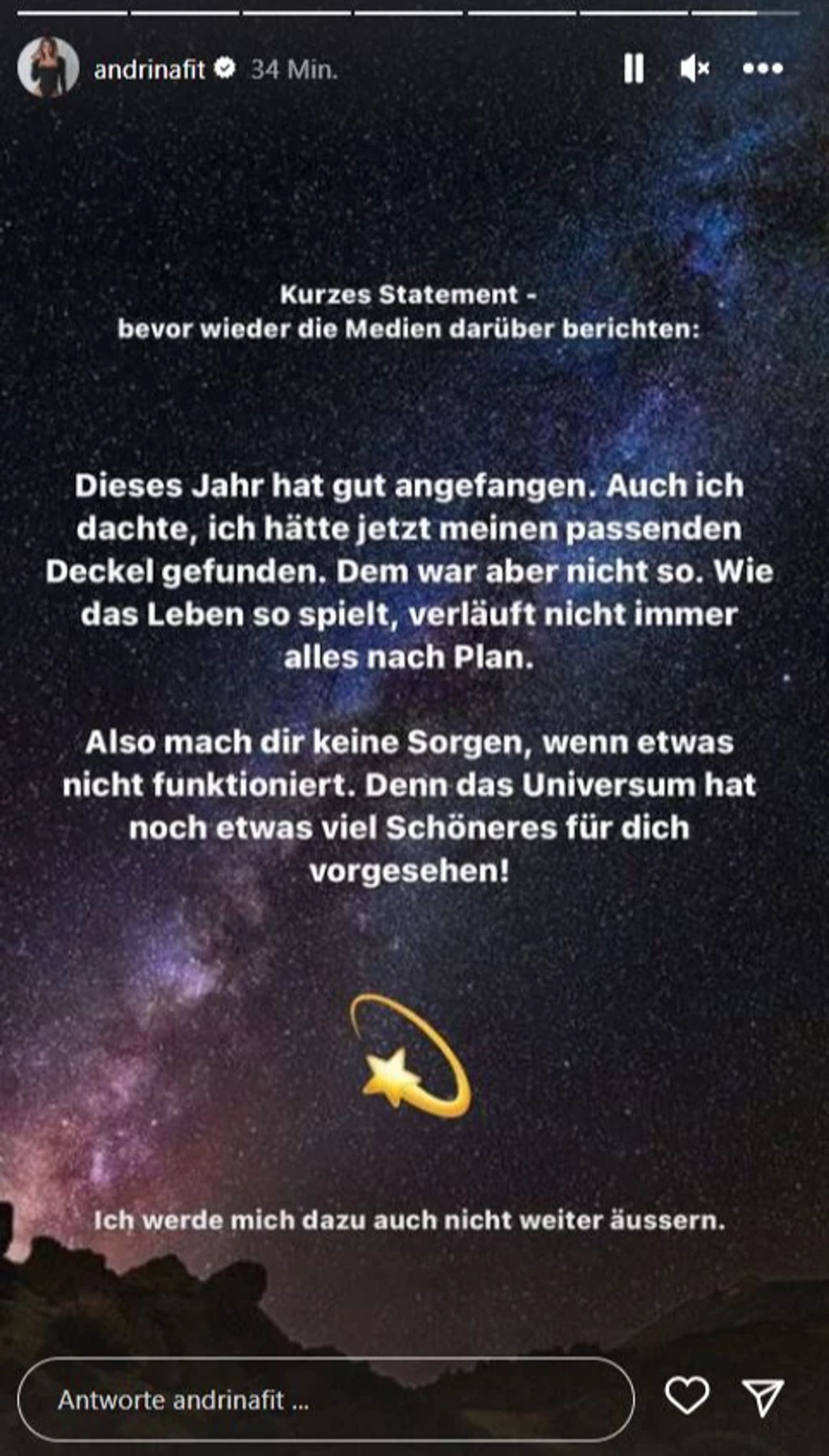 «Sh*t happens!»: Bachelorette Andrina Santoro ist wieder Single | Nau.ch