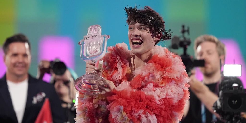 Die Stadt Biel feiert den ESC-Gewinner Nemo