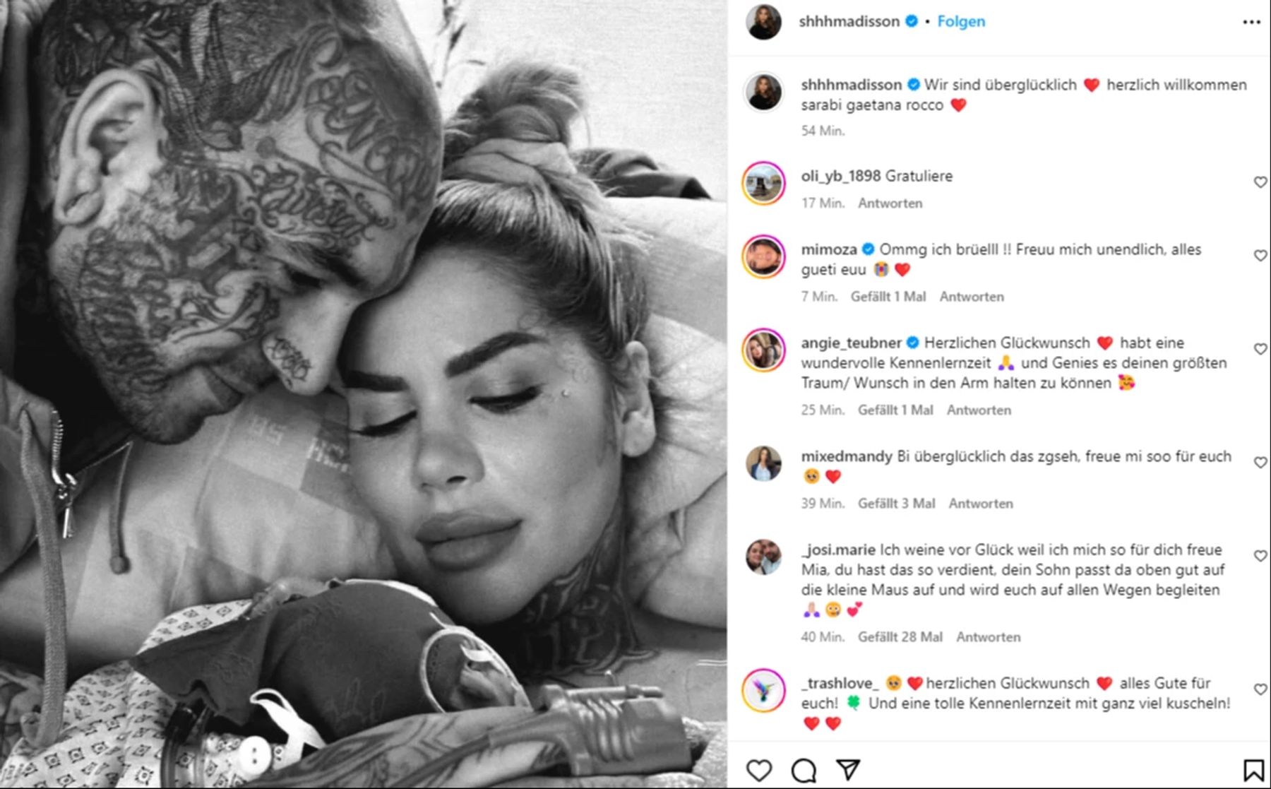 «Der Bachelor»-Star Mia Madisson ist erstmals Mutter geworden | Nau.ch