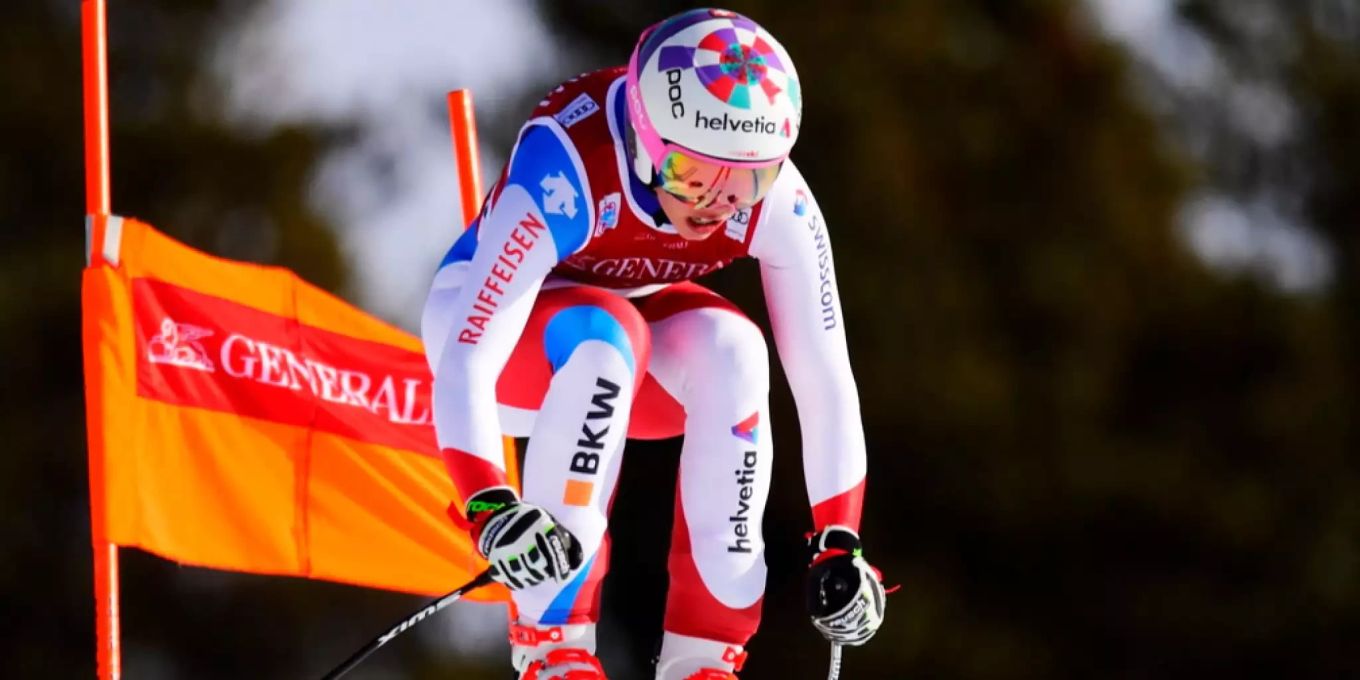 Michelle Gisin rast in Lake Louise (CAN) aufs Podest | Nau.ch