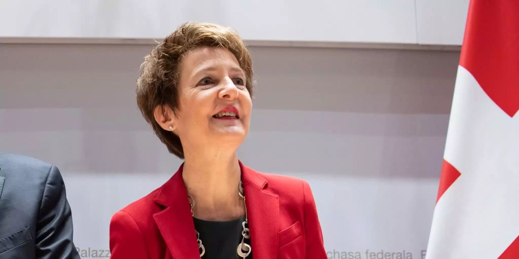 Simonetta Sommaruga zieht Bilanz und setzt Prioritäten fürs Uvek